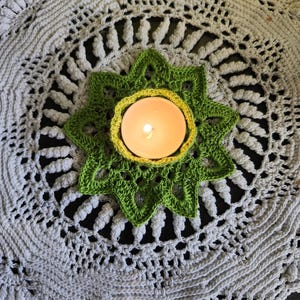 Elegant but Simple Crochet Tealight Pattern for Special Gifts Christmas ...