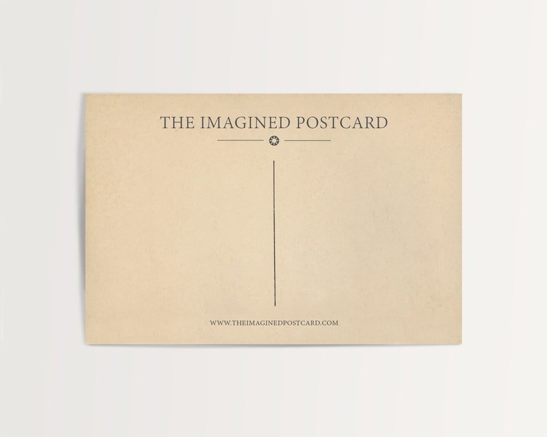 4x6" Postcard of "all That Awaits" From the Imagined Postcard Project ...