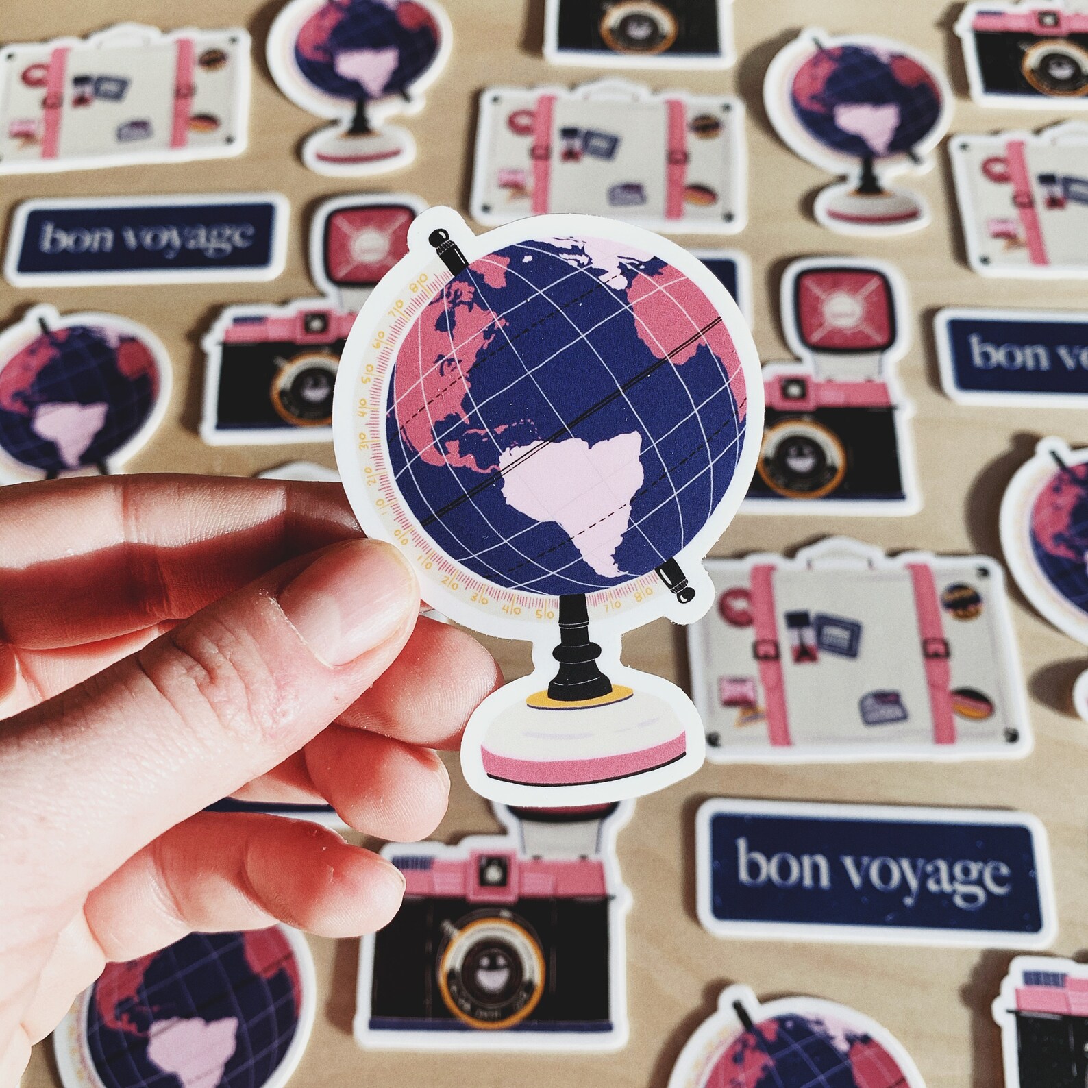 Big World Vinyl Sticker - Etsy