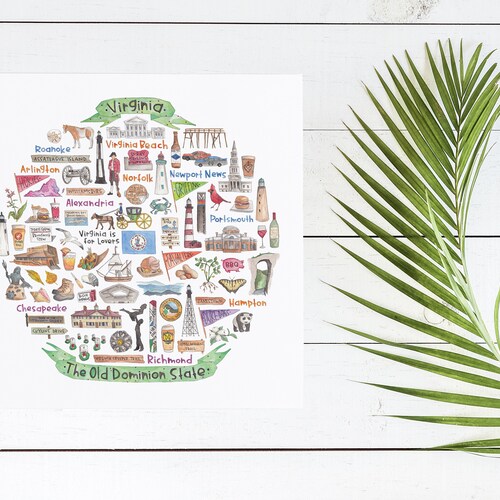 Athens GA Icon Watercolor Illustration - Etsy