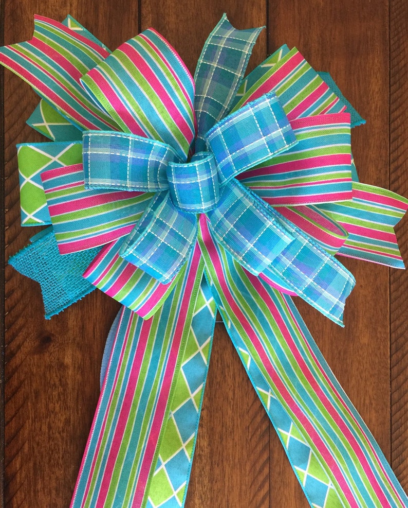 Spring Wreath Bows, Easter Wreath Bow Spring, Wreath Bow Spring ...