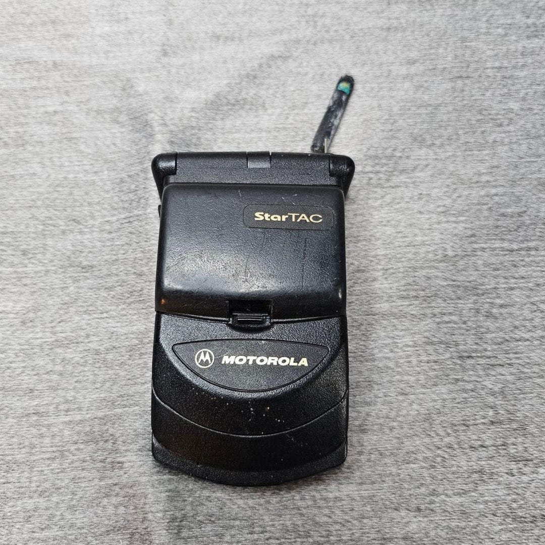 Rare Collectors Motorola Startac Flip Digital Cell Phone Star Tac ...
