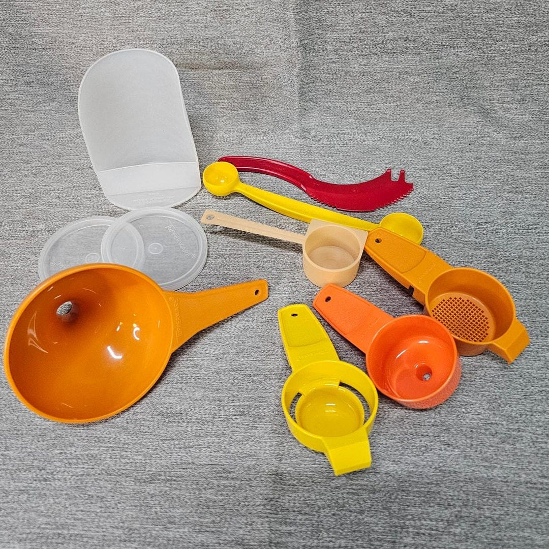 Vintage Tupperware Assorted Kitchen Utensils Tools Gadgets 10 Items - Etsy
