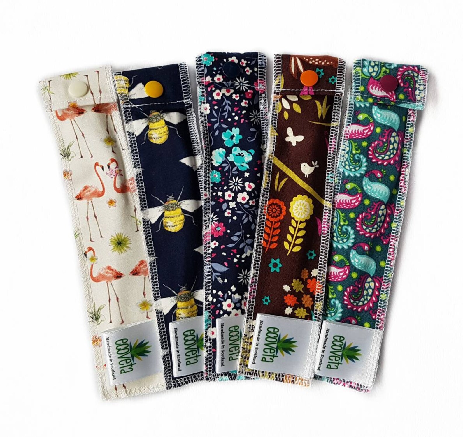 Zero Waste Reusable Straw Pouch Two Sizes Available. | Etsy