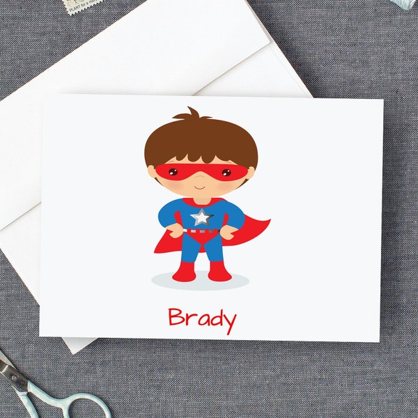Superhero Note Cards - Etsy