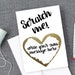 Custom Scratch off Card | Scratch off Card With Custom Message | DIY ...