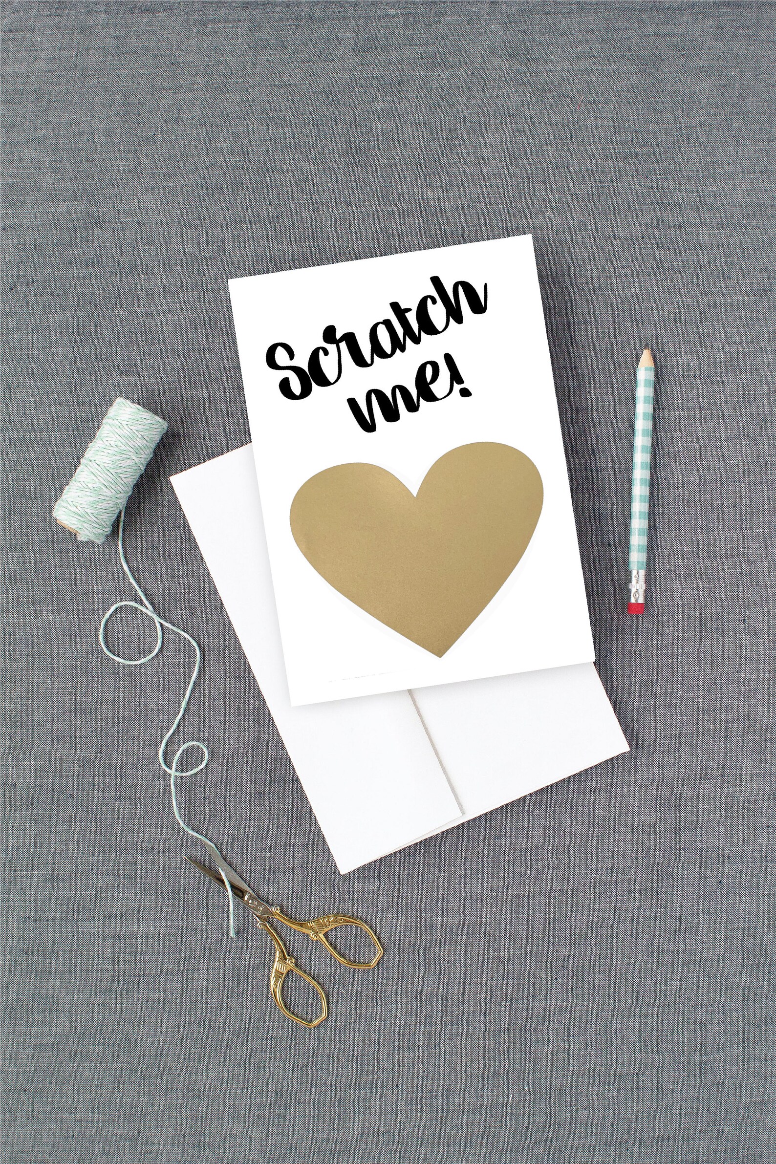 Custom Scratch off Card Scratch off Card With Custom Message | Etsy