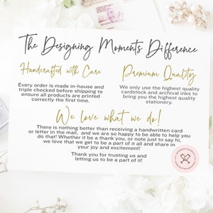 Kids Personalized Note Cards - Lined Paper Cards for Children ...