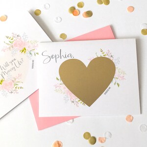 Personalized Will You Marry Us Scratch off Card - Wedding Officiant ...