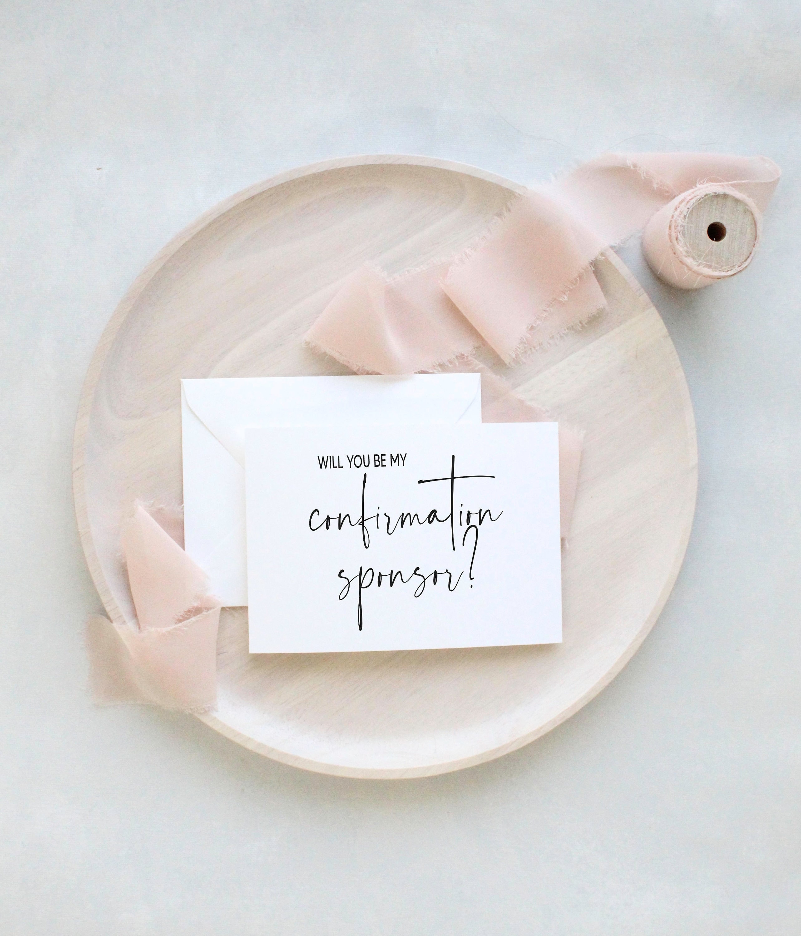 Confirmation Sponsor Proposal Card - Modern Confirmation Proposal Him ...