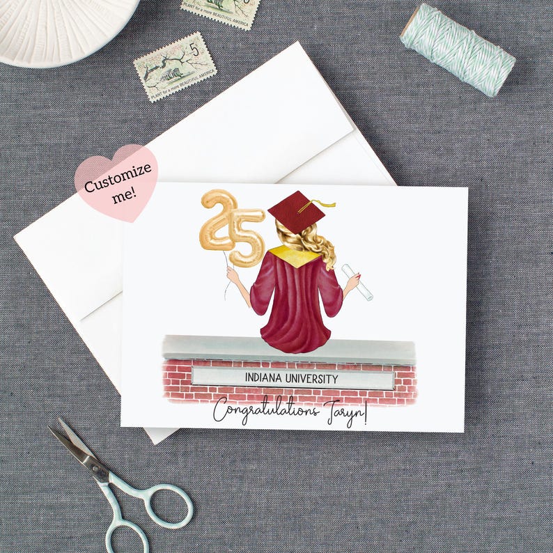 2025 Graduation Card for Her | Graduation Keepsake for Senior ...