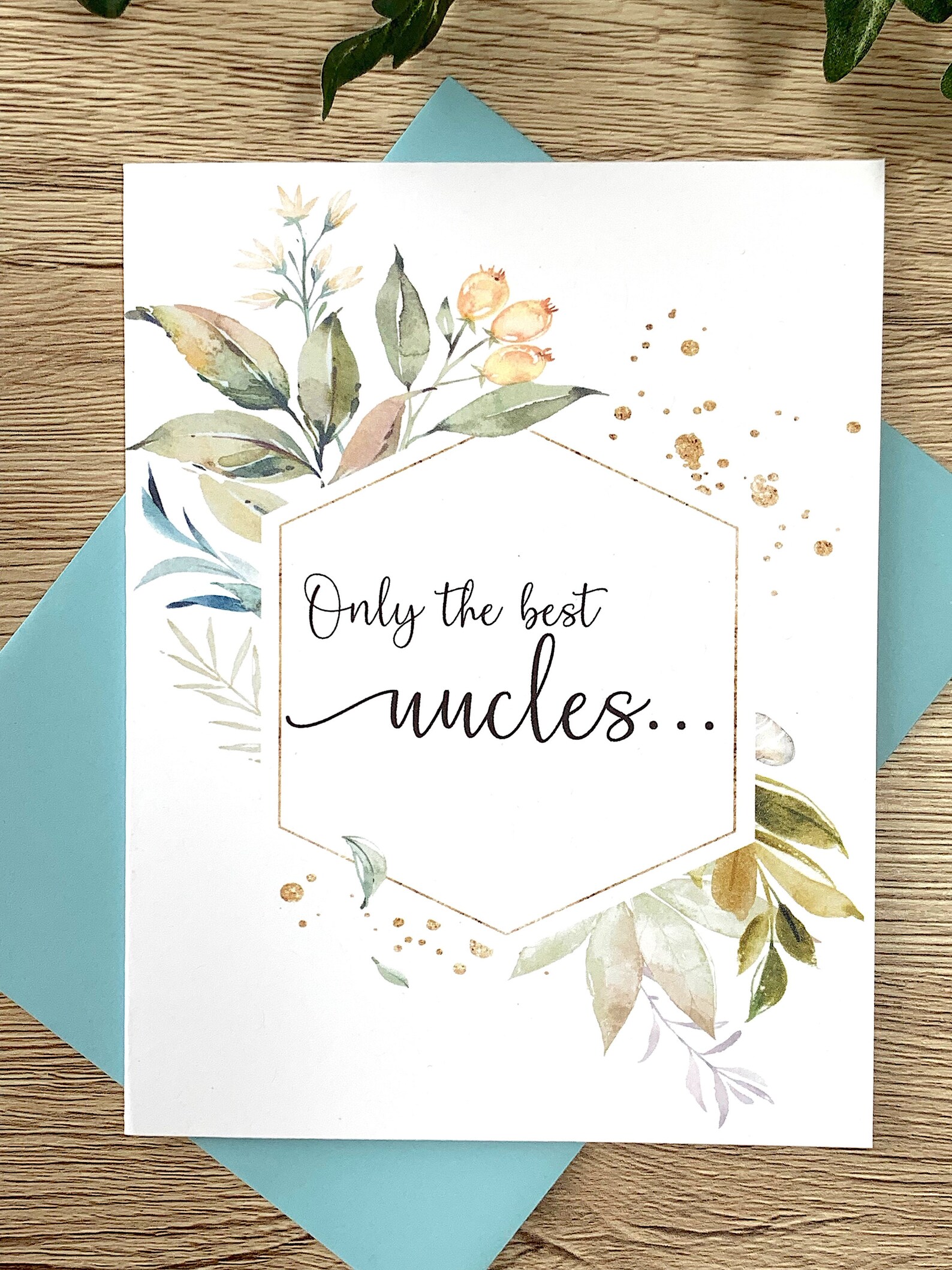 Pregnancy Reveal Card for Uncle New Great Uncle Card Only - Etsy