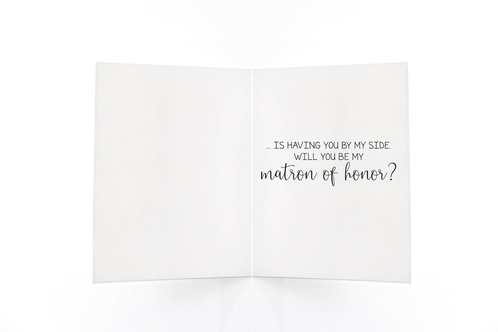 Will You Be My Bridesmaid Proposal Card for Cousin | the Only Thing ...