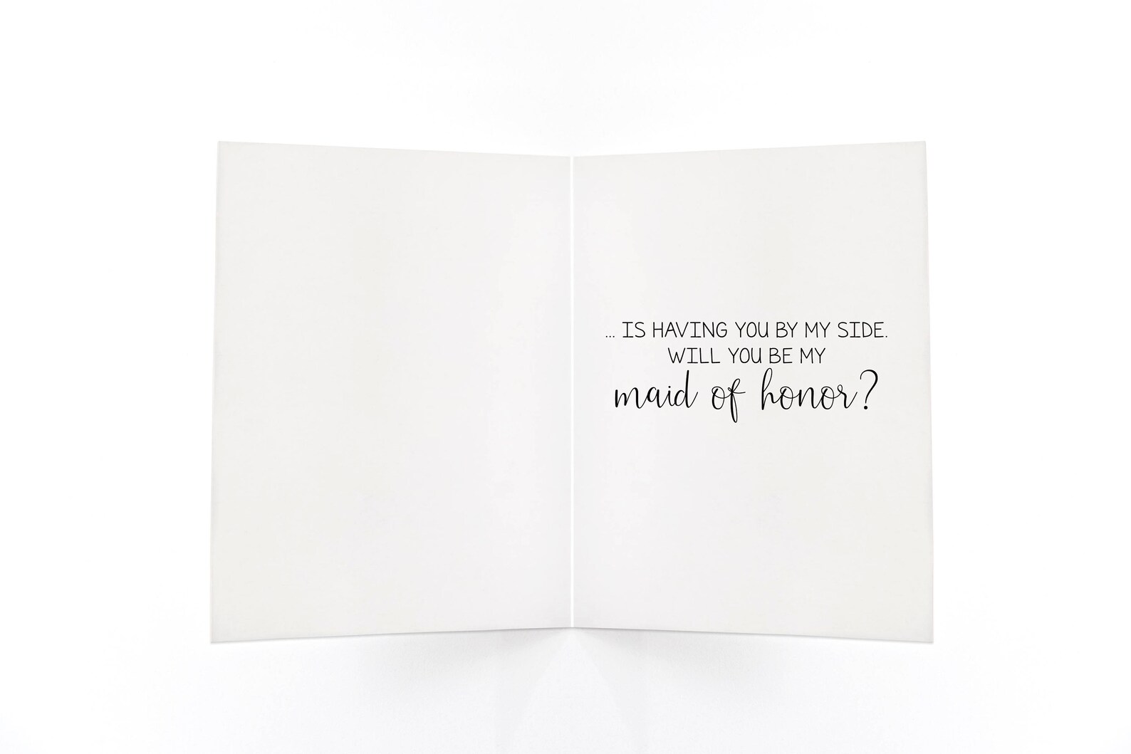 Will You Be My Bridesmaid Proposal Card for Cousin | the Only Thing ...