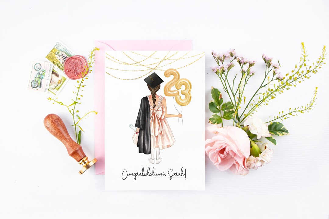 Kindergarten Graduation Card Custom Card for Graduate - Etsy
