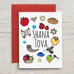 Rosh Hashanah Shana Tova Jewish Holiday Cards | Shana Tova High Holiday ...