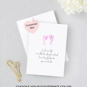 Pregnancy Loss Card | Loss of Baby | Fetal Demise Card | Sympathy Card ...