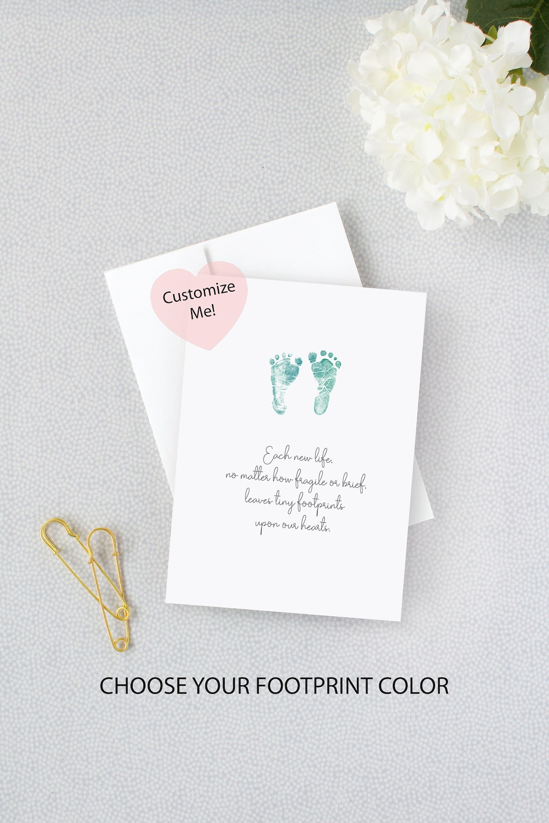 Pregnancy Loss Card | Loss of Baby | Fetal Demise Card | Sympathy Card ...