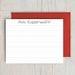 Kids Personalized Note Cards Lined Paper Note Cards for Children ...