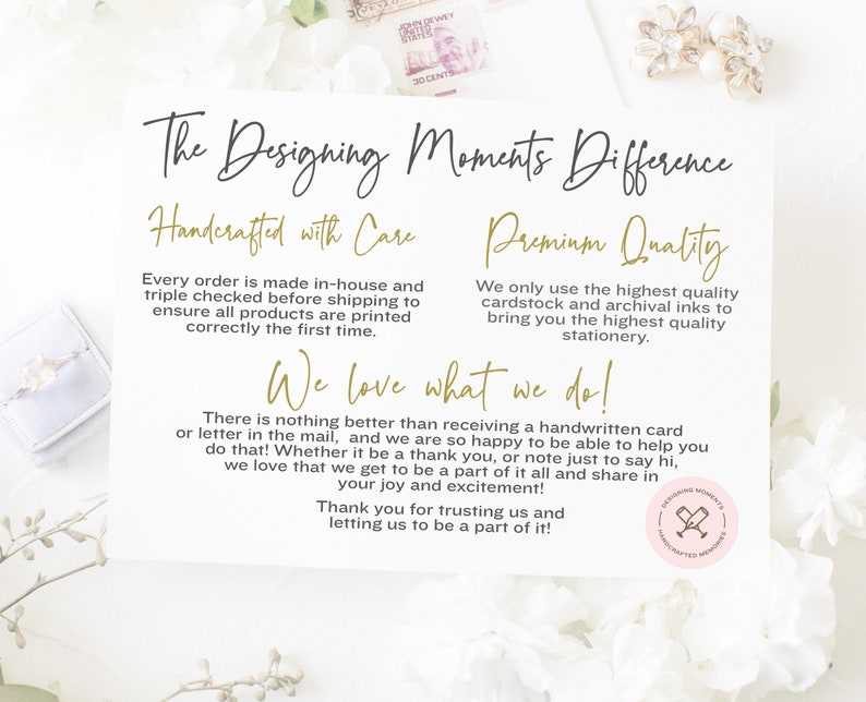 Personalized Notecard Set | Personalized FLAT Cards for Women | Custom ...