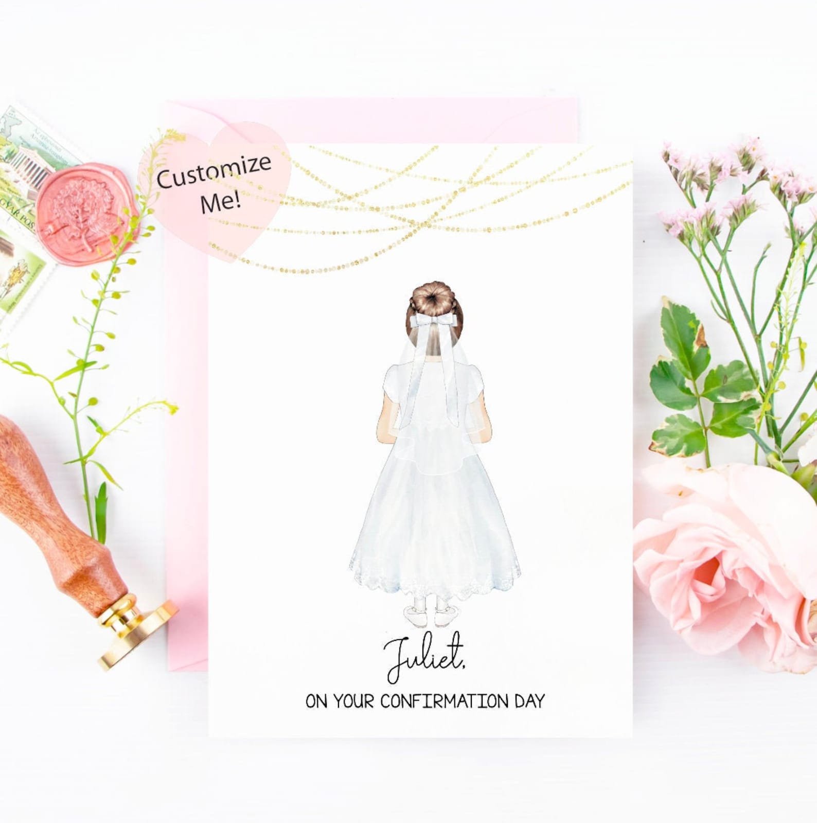Confirmation Day Card Custom On Your Confirmation Day Card | Etsy