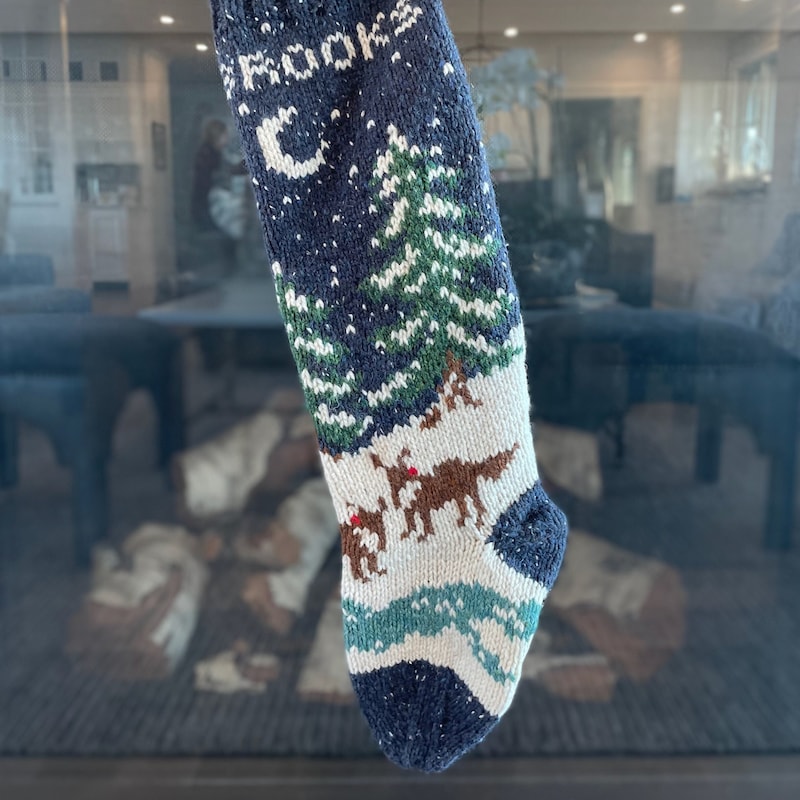 Christmas Stocking Fox - Etsy