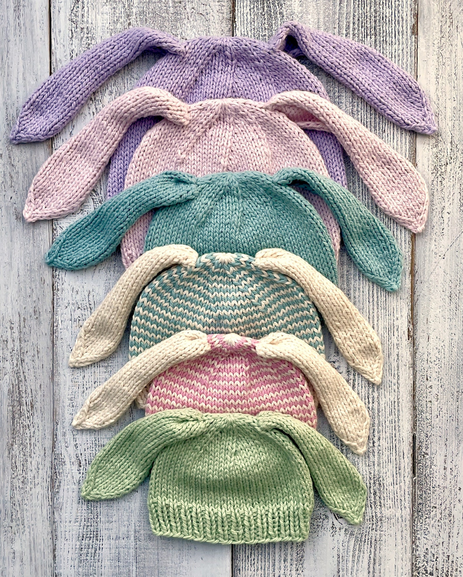 Bunny Hat Knitting Pattern, Baby Child Hat Knitting Pattern, Easter Hat ...