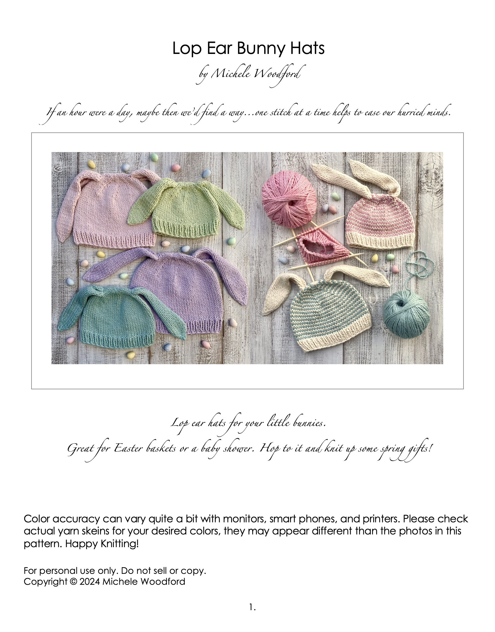 Bunny Hat Knitting Pattern, Baby Child Hat Knitting Pattern, Easter Hat ...