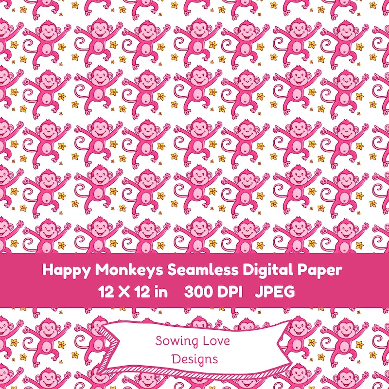 Preppy Monkey - Etsy