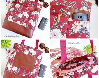 PDF Pattern - the Urban Crossbody Bag - Minimalist, Practical Design ...