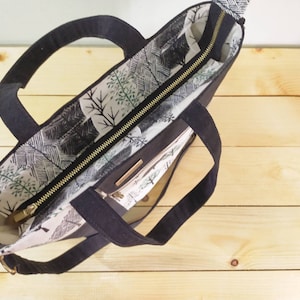 PDF Pattern - the Urban Tote Bag - Minimalist Design With 2 Options ...