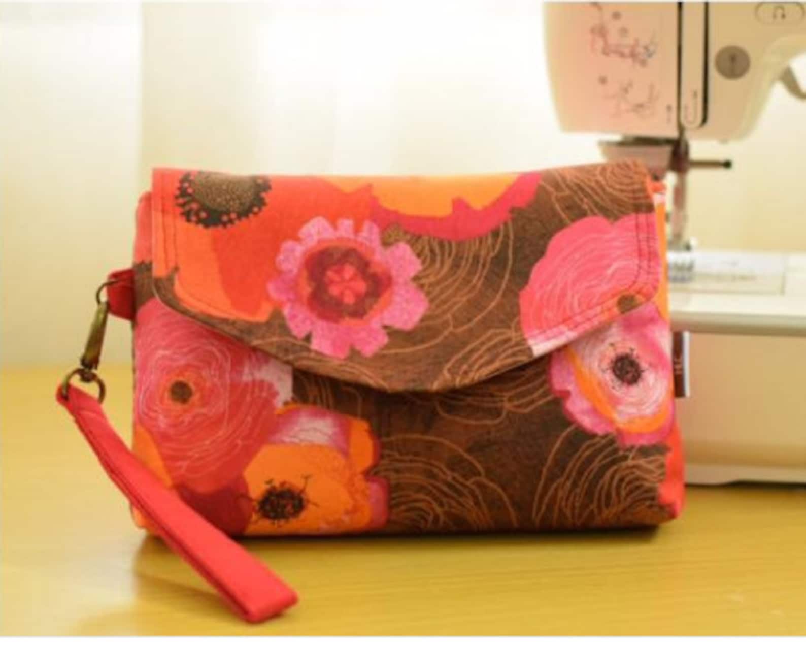 PDF Pattern- Clutchmates Zippered Clutch- You Will Get ALL 6 Flap ...
