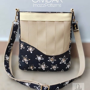 PDF Pattern - Ombak ( Waves ) Shoulder Bag - Unique Design With 2 ...