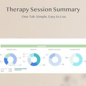 Psychologist/counsellor/therapist - - Client/patient Session Tracker ...