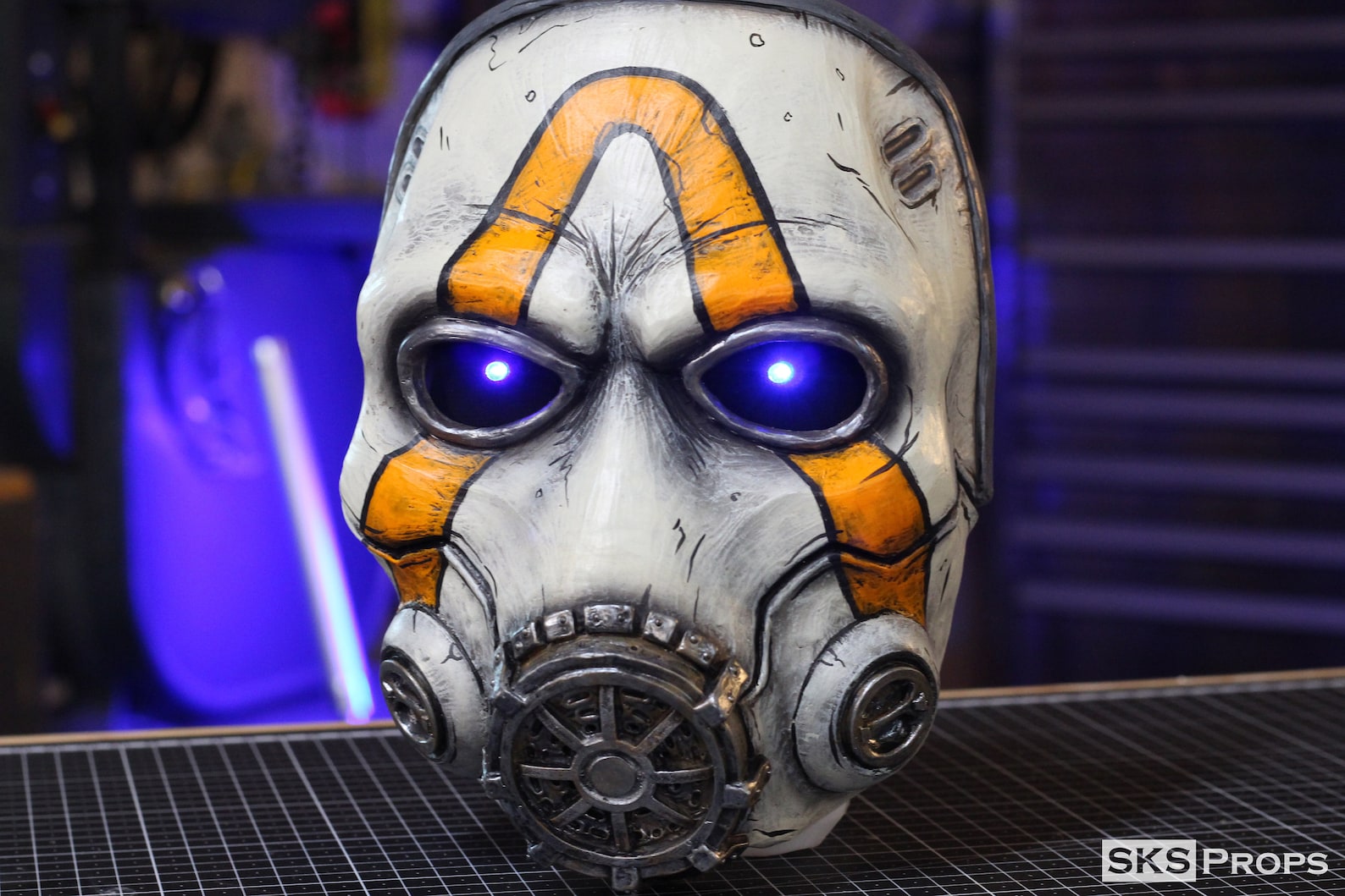 Borderlands 3 Psycho Bandit Mask W/ Leds | Etsy