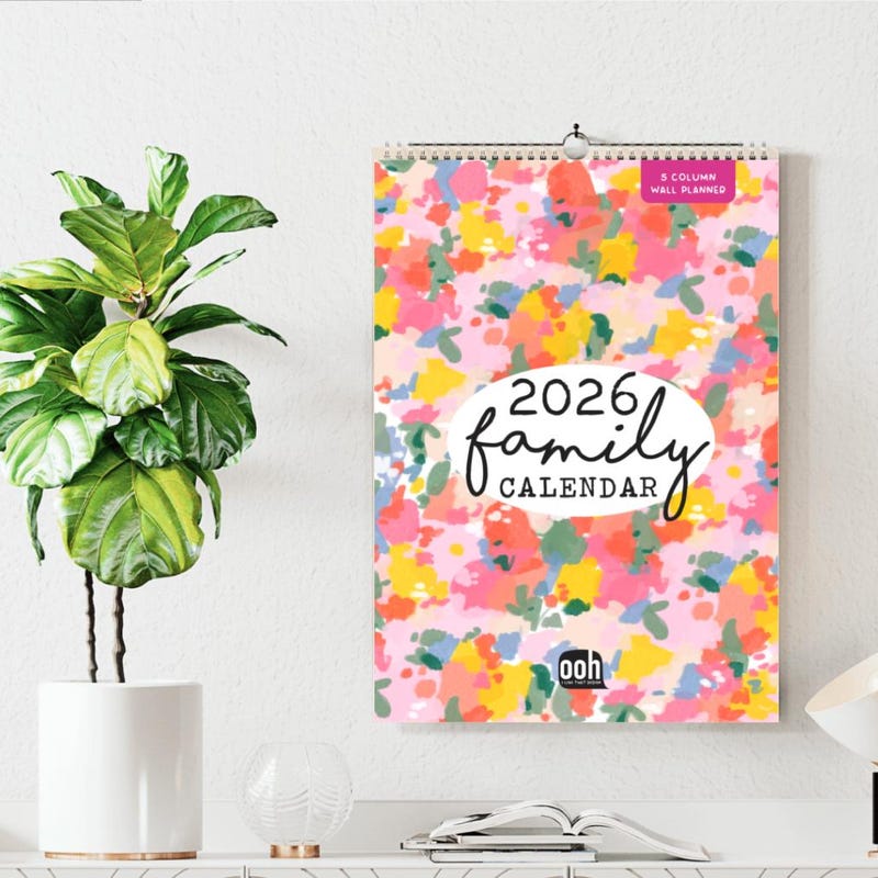 Family Calendars 2026 Column - Etsy Australia