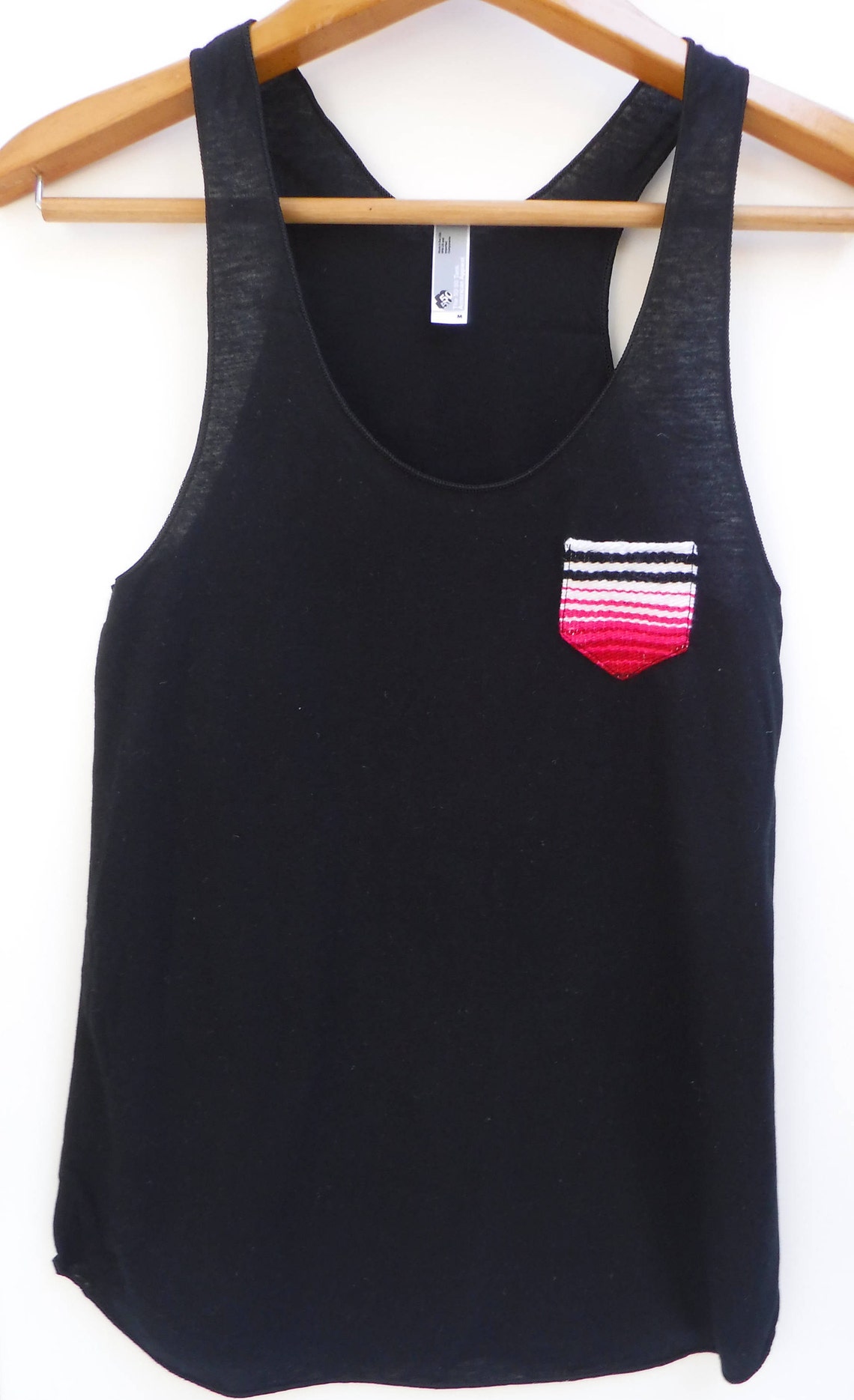 Women's Tank Top With Serape Pocket - Etsy