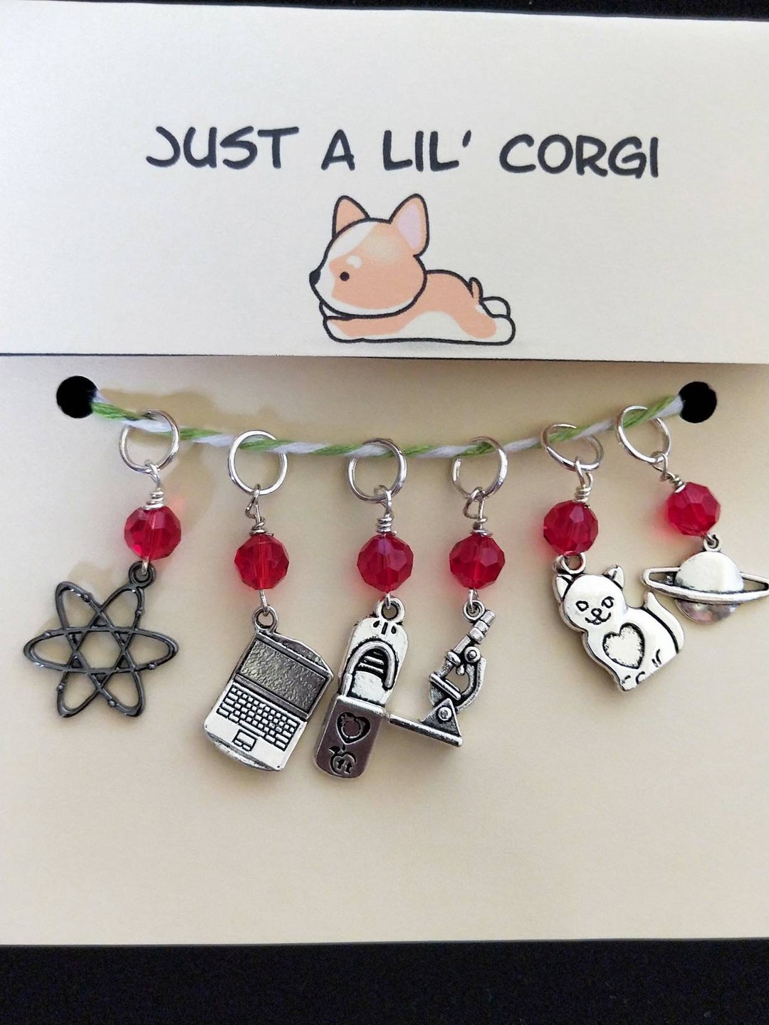 SCIENCE is Cool Nerdy Science Stitch Marker Set - Etsy