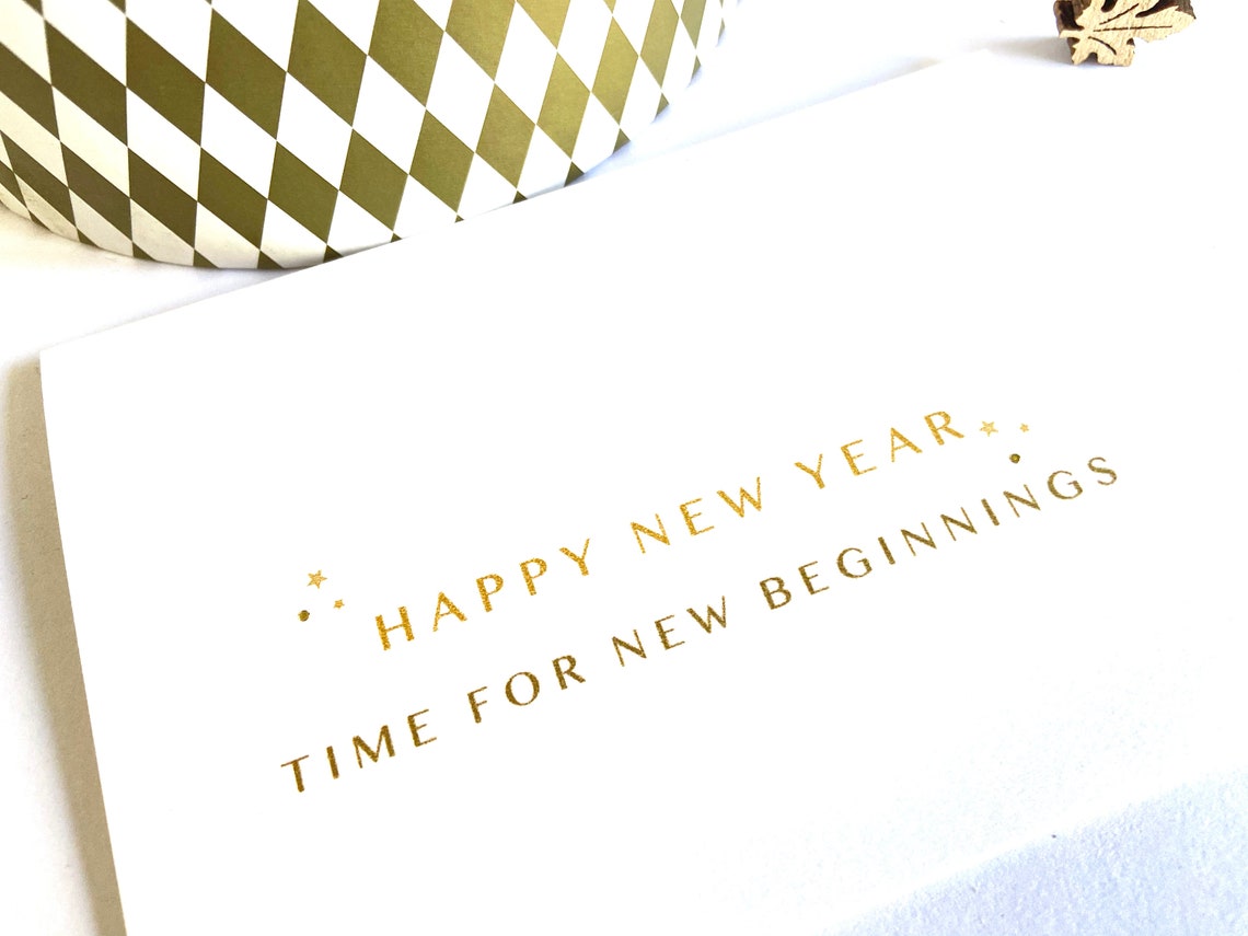 Happy New Year Card, New Year Cards, Confetti Happy New Year, Time for ...