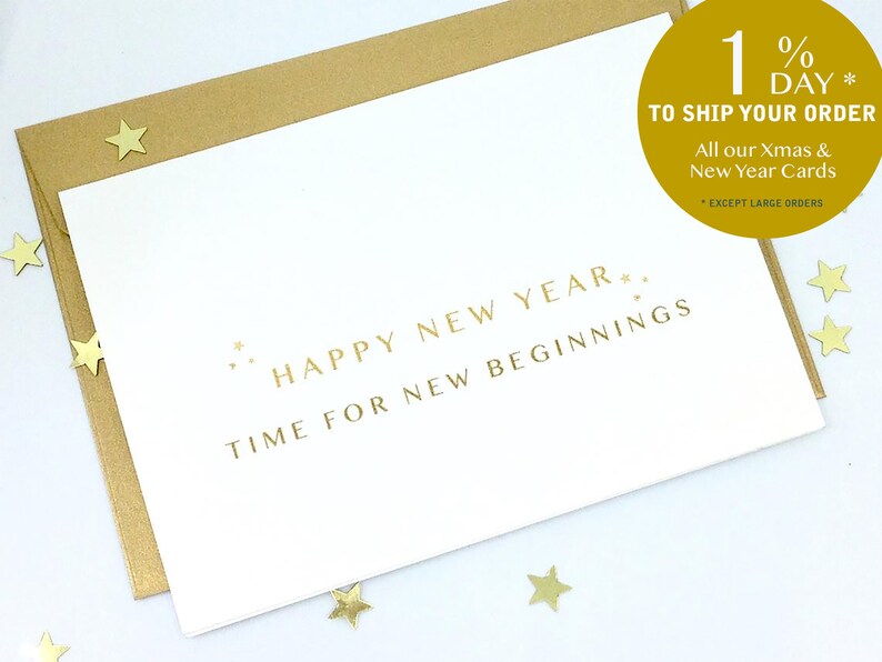 Happy New Year Card, New Year Cards, Confetti Happy New Year, Time for ...