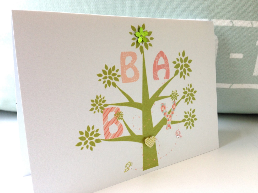 Tree of Life Baby Shower Invitation/card . Baby Shower Invitation . New ...