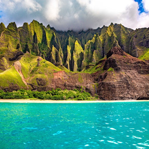 Scenic Hawaii Fine Art Print Titled from High on - Etsy