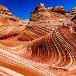 Aluminum/canvas Fine Art Print of the Wave in Kanab, Utah Titled "the ...