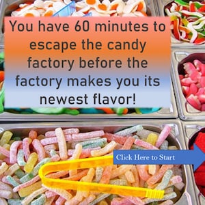 Candy Factory Virtual Escape Room Game | Family Friendly Online Game ...