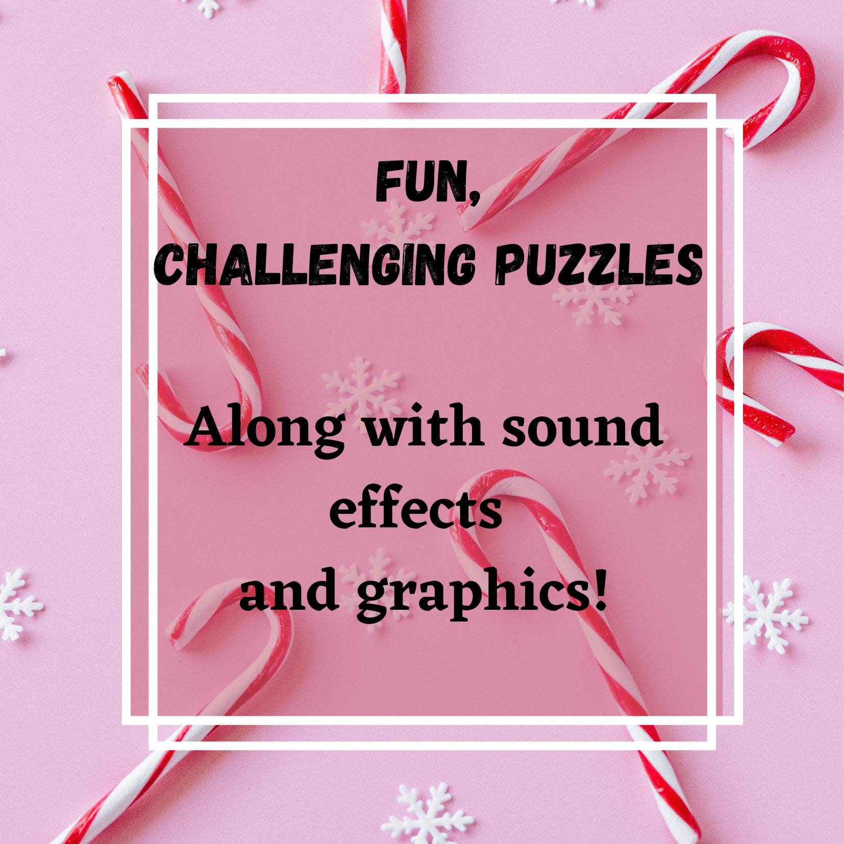 Christmas Candy Cane Virtual Escape Room Game | Family Friendly Online ...