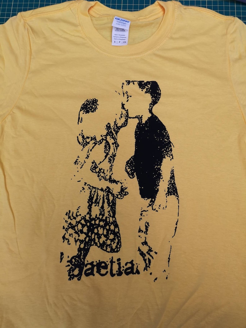 SAETIA T-shirt (hardcore, Punk, Emo Band) - Etsy