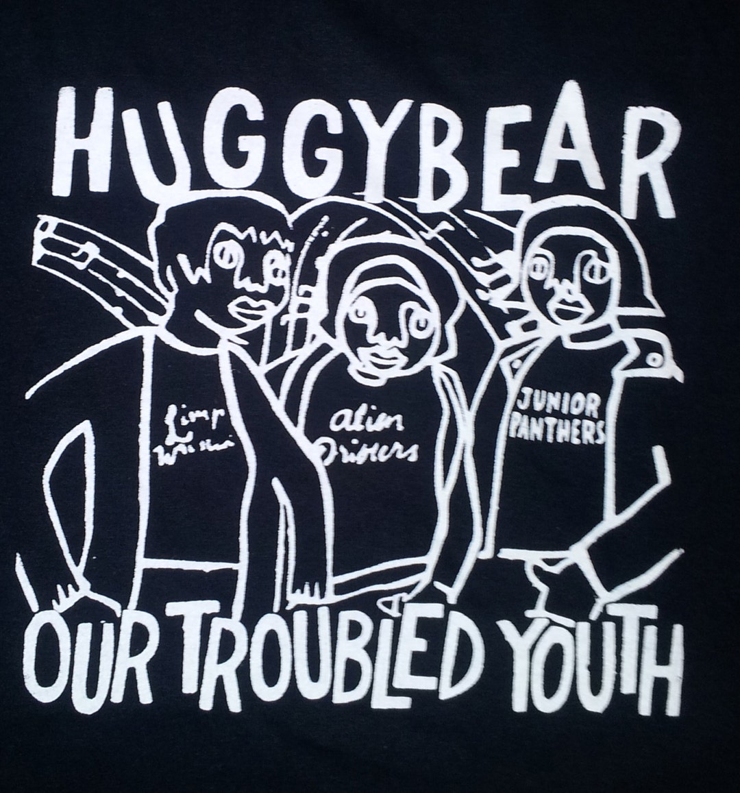 HUGGY BEAR Hoodie, Riot Grrl Punk Band - Etsy