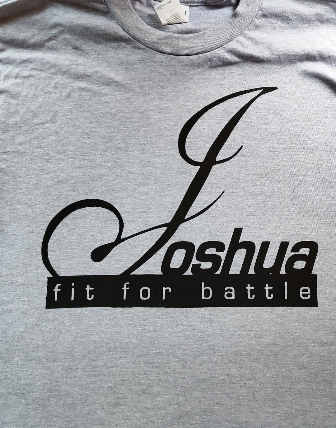 Joshua Fit for Battle T-shirt (hardcore Screamo) - Etsy