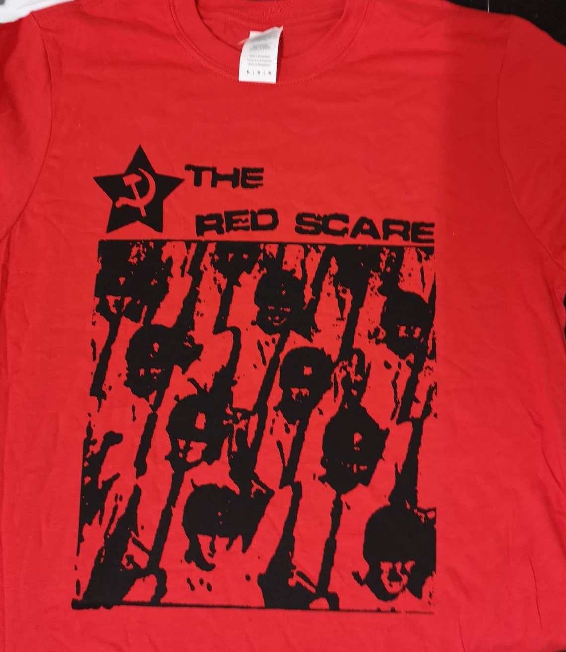 The Red Scare T-shirt (hardcore, Punk, Screamo Band) - Etsy