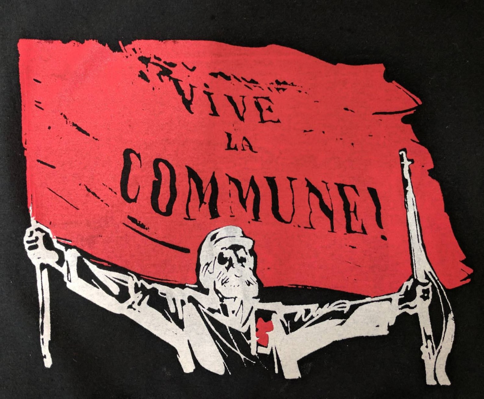 VIVE LA COMMUNE paris Commune Sweatshirt or Hoodie - Etsy UK